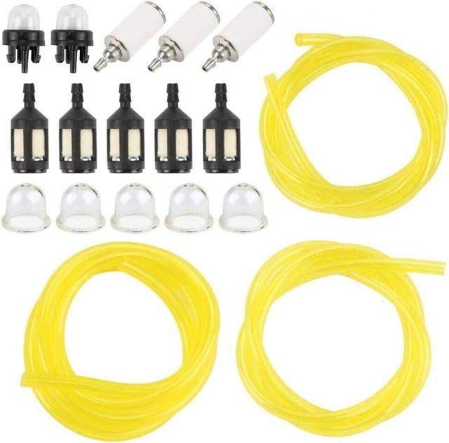 3 SIZES GAS Fuel Line Hose 5 Feet Primer Bulb Fuel Filter set 530095646 ...