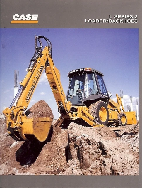 EQUIPMENT BROCHURE - Case - L Series 2 Loader Backhoe - 1998 - 6 items ...