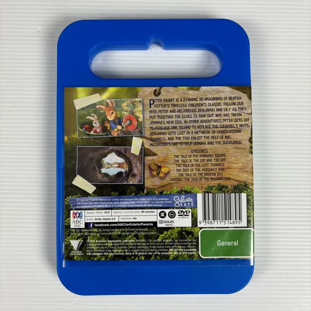 PETER RABBIT DVD New Friends & Tale Of The Missing Egg R4 PAL Free ...