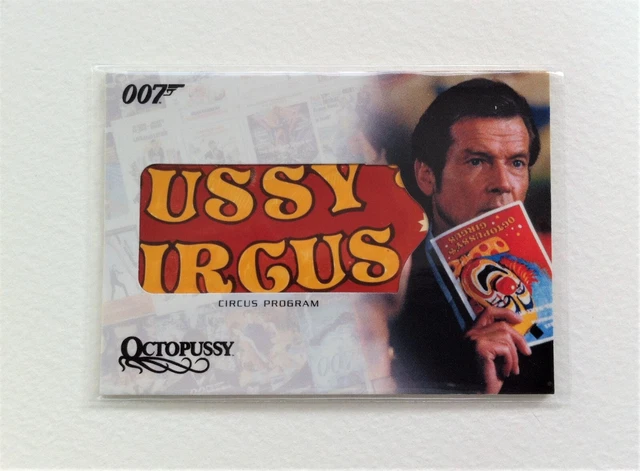 2007 THE COMPLETE James Bond RC5 Relic Card Circus Program from ...