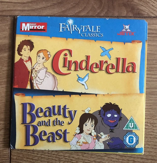 CINDERELLA & BEAUTY And The Beast DVD Fairy Tail Classics-Daily Mirror ...