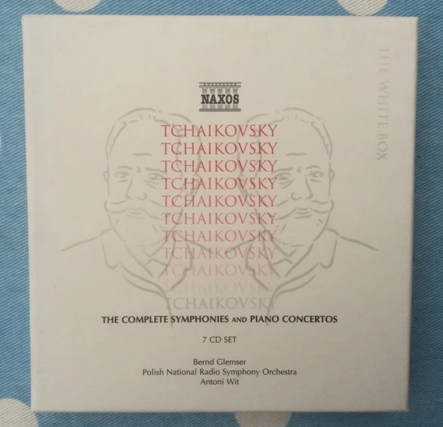 🌟TCHAIKOVSKY🌟THE WHITE BOX🌟7XCD Set🌟Glemser🌟Opera🌟Classical🌟Uk Seller🌟 ...