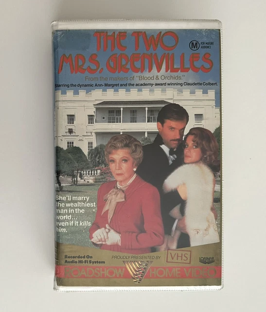 THE TWO MRS. Grenvilles [VHS] Roadshow Ex-Rental Big Box Clamshell ...