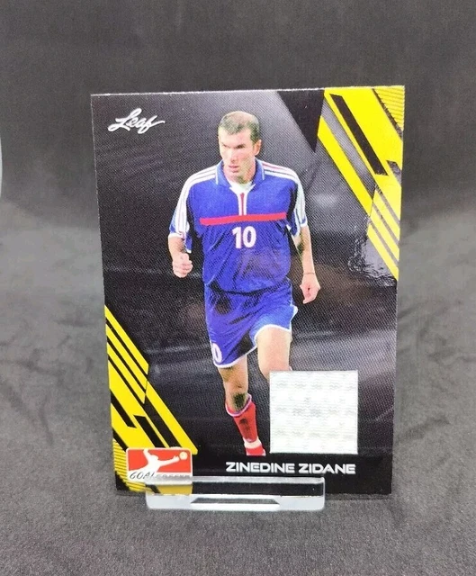 ZINEDINE ZIDANE PATCH Game Used Leaf 2023 £21.00 - PicClick UK