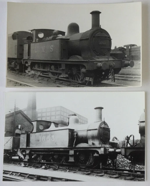 2 LMS EX MR 1F 0-6-0T Loco Photos - London Midland & Scottish Railway ...