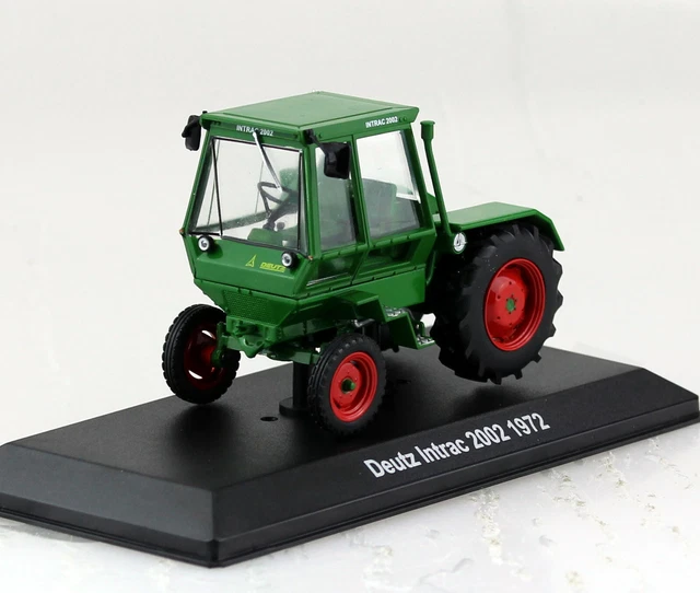 TRATTORE DEUTZ INTRAC 2002 1972 1:43 Hachette/UH modellino auto ZZZ EUR ...