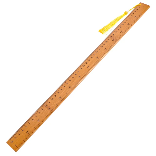 STICK SCALE RULE Lettering Ruler Exquisite Texture Scaled Office ...