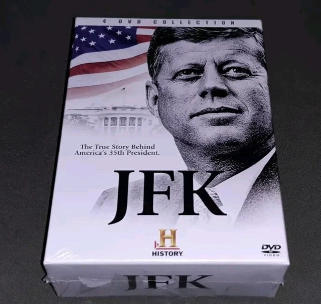 UK 4 DVD Box Set. JFK The True Story... History Channel. Kennedy ...