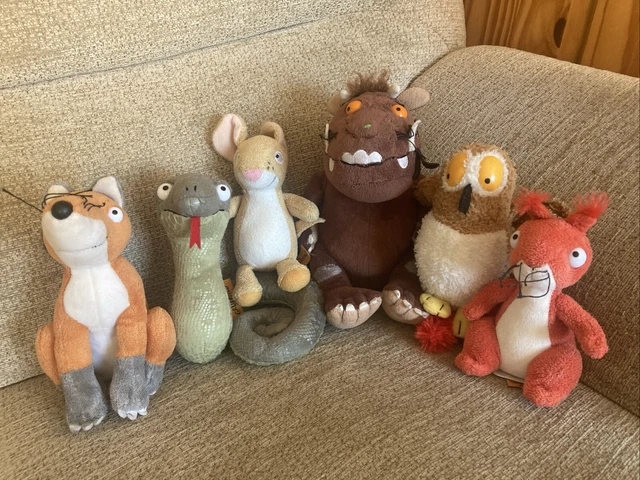 6 JULIA DONALDSON Aurora Gruffalo Plush Soft Toy Bundle Gruffalo Snake ...