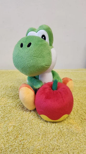 OFFICIAL CLUB NINTENDO (Rare) Super Mario - Yoshi Apple Plush Soft Toy ...