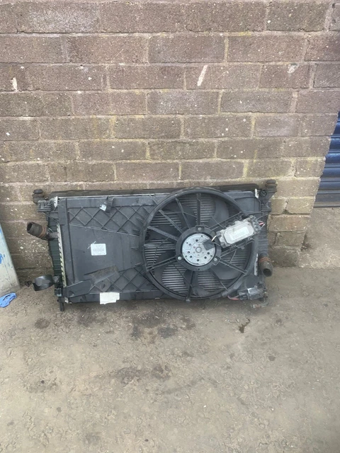 FORD FOCUS MK2 Coolant Radiator + Fan 1.6 Tdci Manual 3M5H8005Tl (08-11 ...