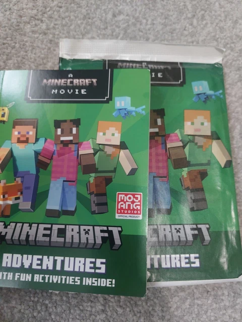MCDONALD’S MINECRAFT BOOK - Minecraft Adventures With Fun Activities £1 ...