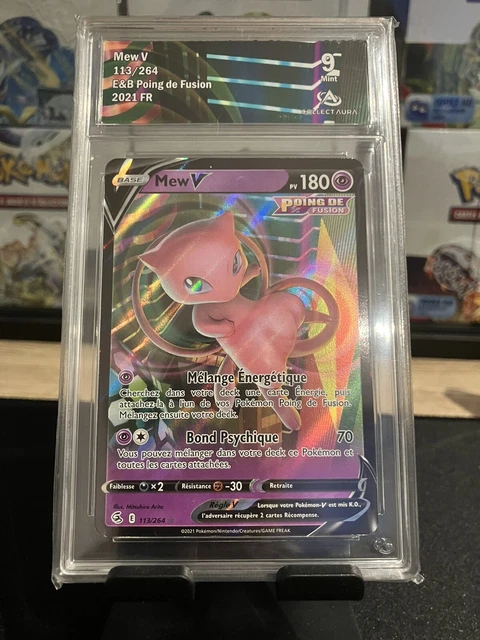 MEW V 113/264 Collect Aura 9 Carte Pokémon EUR 14,00 - PicClick FR