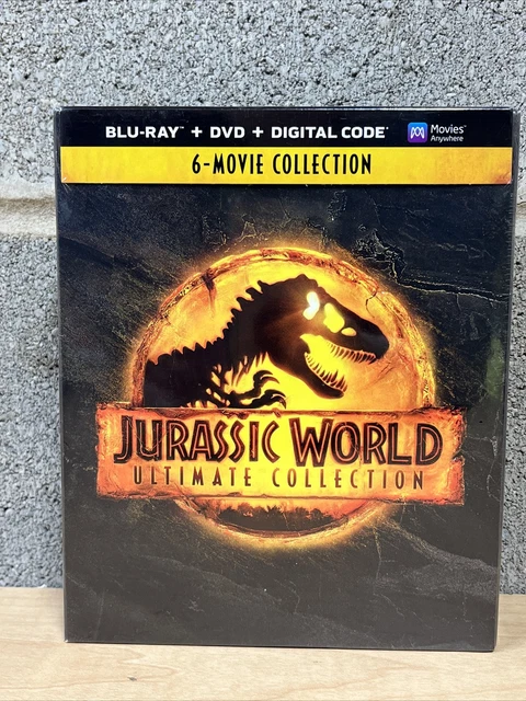Jurassic World Ultimate Collection 4k Blu Ray Dvd Lot De 6 Films