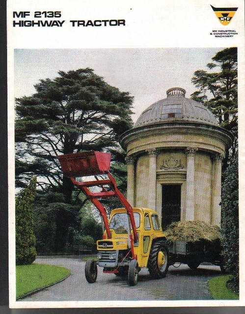 MASSEY FERGUSON &MF 2135" Highway Tractor Brochure Leaflet £62.07 ...