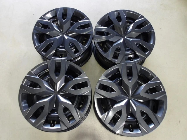 17 INCH / Genuine Steel Wheels Toyota Prius Zvw60 17X6.5J 5H 114.3 4 ...