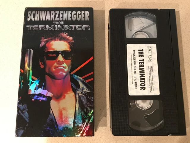 THE TERMINATOR (VHS, 1999) Arnold Schwarzenegger, Linda Hamilton ...