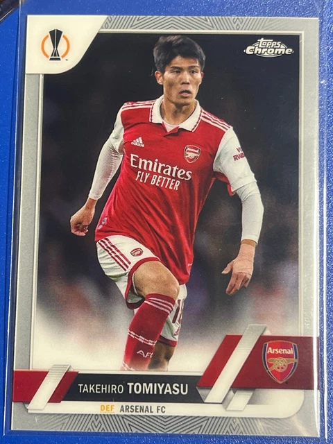 TOPPS CHROME UCC 22/23 Arsenal Fc Takehiro Tomiyasu #45 EUR 2,28 ...