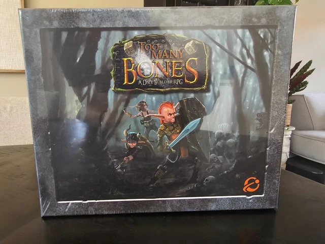 TOO MANY BONES Base Game - Chip Theory Games - Board Game - Brand New ...