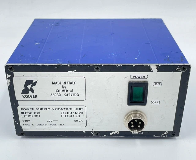 KOLVER ELECTRIC TORQUE Screwdriver Power supply EDU-1NS 220V £93.29 ...