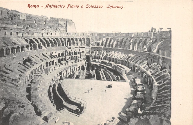 ROME ANFITEATRO FLAVIO O Colosseo Interno EUR 6,50 - PicClick FR