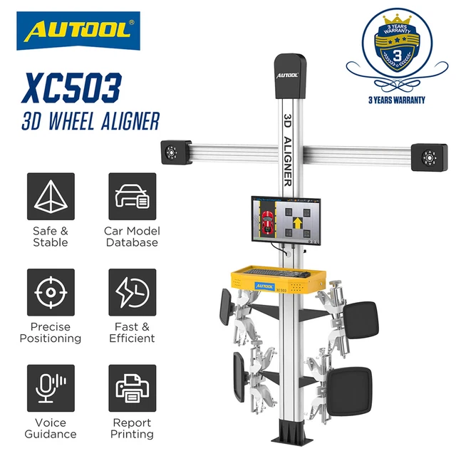 WHEEL ALIGNMENT MACHINE 3D Tire Aligner System Fully Automatic Wheel ...