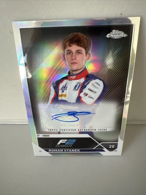 TOPPS ROMAN STANEK Carta Autografata Formula 1 2023 EUR 11,68 - PicClick IT