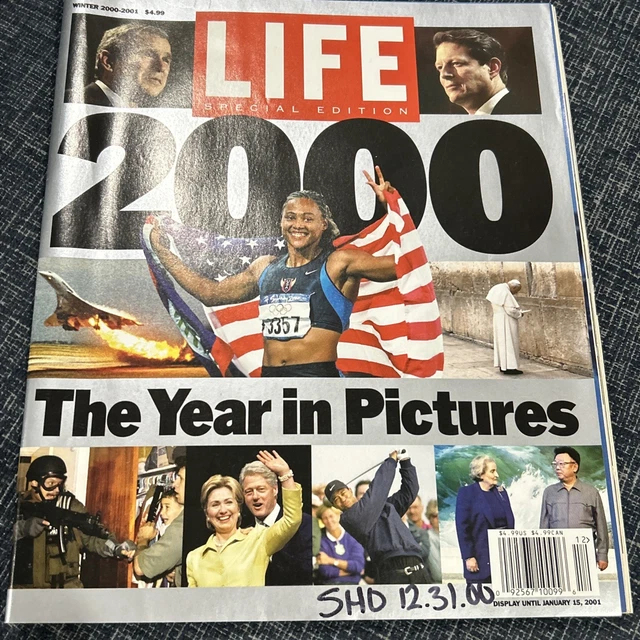 LIFE MAGAZINE SPECIAL Edition 2000 The Year In Pictures Winter 2000 ...