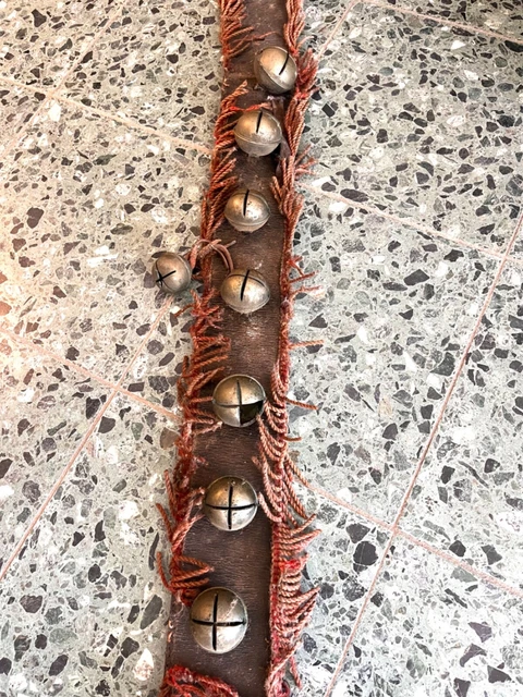 ALTES PFERDEGELÄUT * Schellengeläut * Schlittenglocken * Kutsche ...