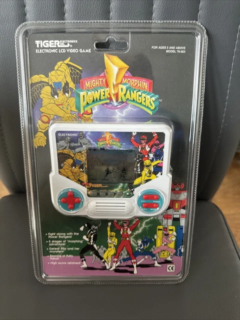 BRAND NEW TIGER Mighty Morphin Power Rangers LCD Game 1994 £230.00 ...
