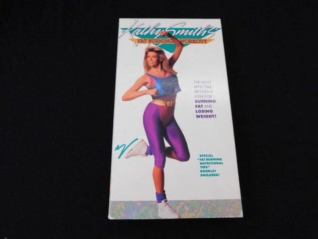 KATHY SMITH'S FAT Burning Workout (VHS, 1988) Exercise Health RARE £4. ...