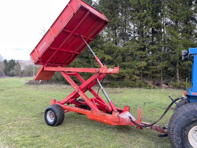 2T HIGH TIP Trailer For Compact Tractor Price Inc Vat Kubota £2,580.00 ...