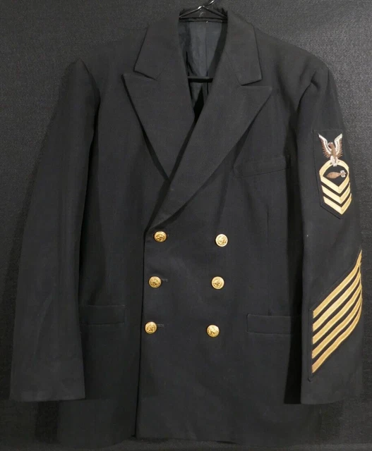COLD WAR USN Navy CPO Torpedoman's Mate Uniform, Bullion Rate - 20 ...