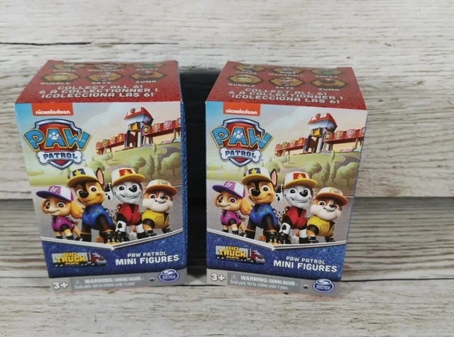 PAW PATROL BIG Truck Pups Mini Figure Surprise Pack X2 Bundle NEW Free ...