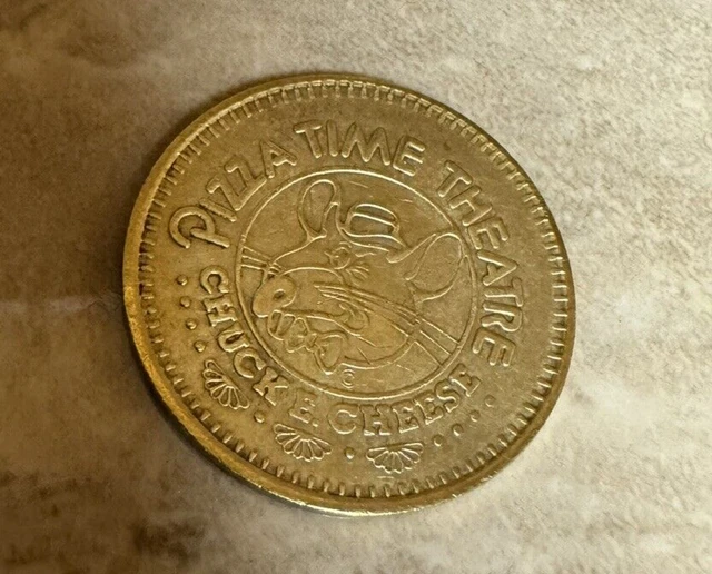 1982 CHUCK E. Cheese Token #2 £3.62 - PicClick UK
