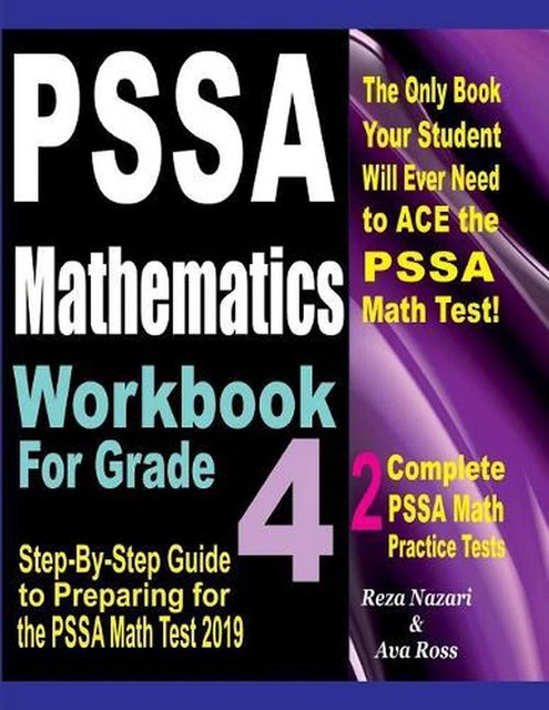 PSSA MATHEMATICS WORKBOOK For Grade 4: Step-By-Step Guide to Preparing ...