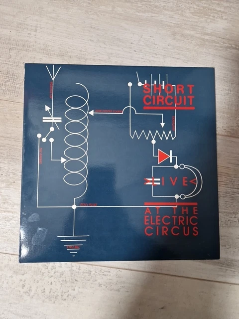 SHORT CIRCUIT LIVE at the Electric circus 10 inch vinyl EP record VGC ...