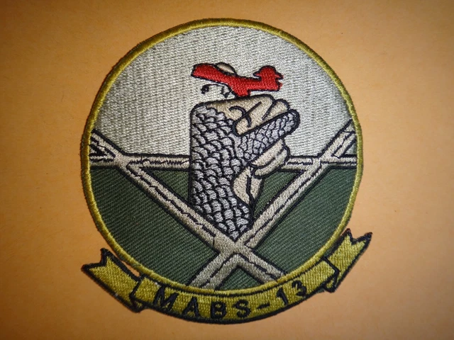 VIETNAM WAR PATCH USMC Marine Air Base Squadron MABS-13 £10.73 ...