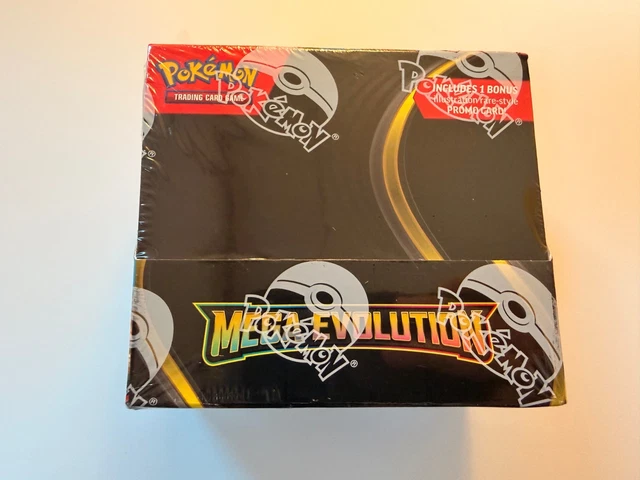 POKEMON TCG MEGA Evolution ENHANCED Booster Box 36 Packs FACTORY SEALED ...