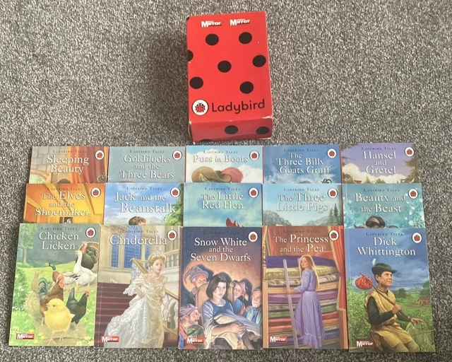 LADYBIRD TALES BOOKS Bundle X 15 Box Set Daily Mirror Fairy Tales IDLU £14.97 - PicClick UK