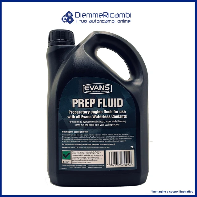 LIQUIDE PRÉPARATION - Conversion Installation Antigel Evans Prep Fluid 2 Litres EUR 49,28 ...
