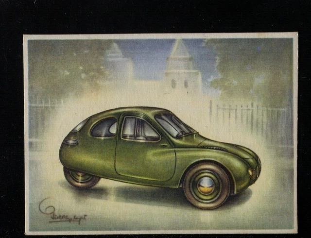 MATHIS VL 333 Coupe 1945 Vintage 1950s Dutch Trading Card $3.99 - PicClick