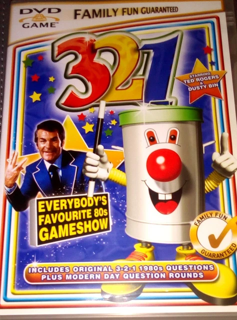 321 INTERACTIVE DVD Game - With Ted Rodgers & Dusty Bin 3-2-1 UK SELLER ...