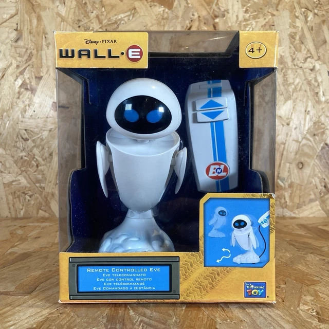 DISNEY PIXAR WALL-E Remote Controlled Eve Robot by Thinkway - Open ...