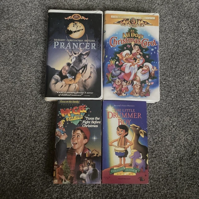 CHRISTMAS CLASSICS VHS Tapes *includes 4 Movies* Kids Vhs Tapes £9.41 ...