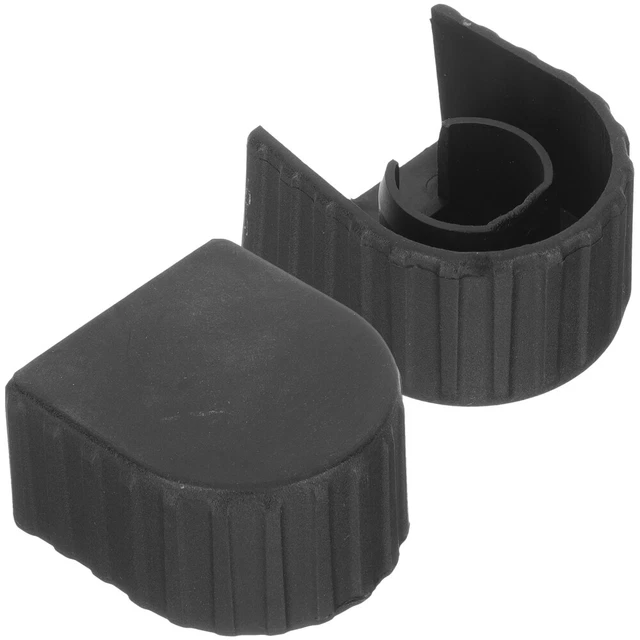 2 PCS BAMBOO Ladder Cap Protective Top Rung Caps Step Feet Guards ...