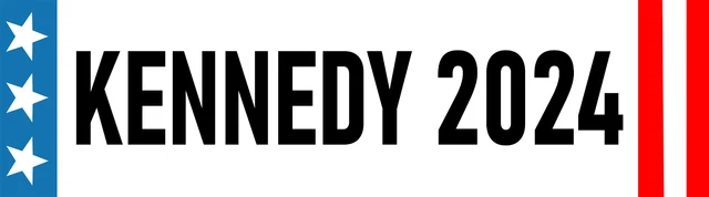 RFK JR 2024 Sticker Robert F Kennedy Jr President Bumper Sticker Elect ...