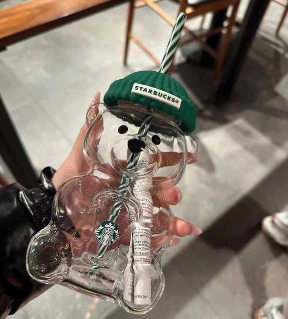 2026 STARBUCKS BEARISTA Viral Glass Bear Cup $233.97 - PicClick AU
