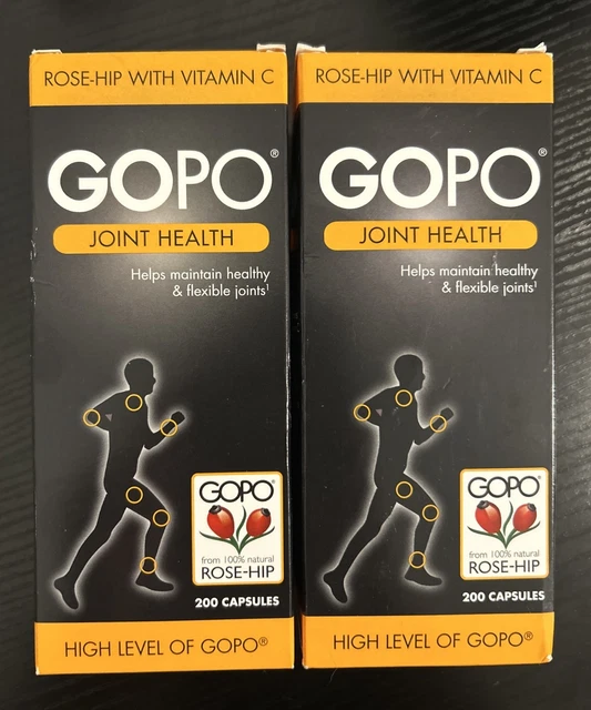 2X GOPO JOINT Health 200 Capsules - Long Expiry 2027 £45.99 - PicClick UK