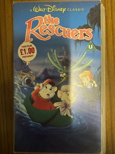 THE RESCUERS VHS Disney £16.32 - PicClick UK